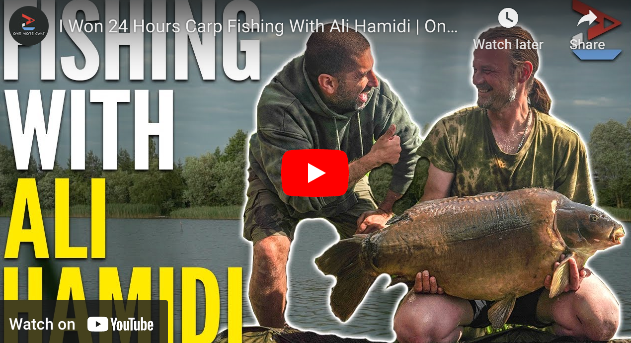 J'ai gagné 24 heures sur la pêche en carpes avec Ali Hamidi | Un casti ...